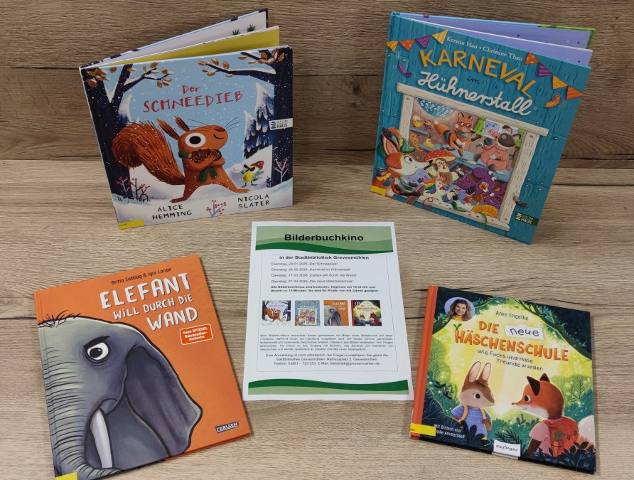 Picture book cinema in the Grevesmühlen municipal library